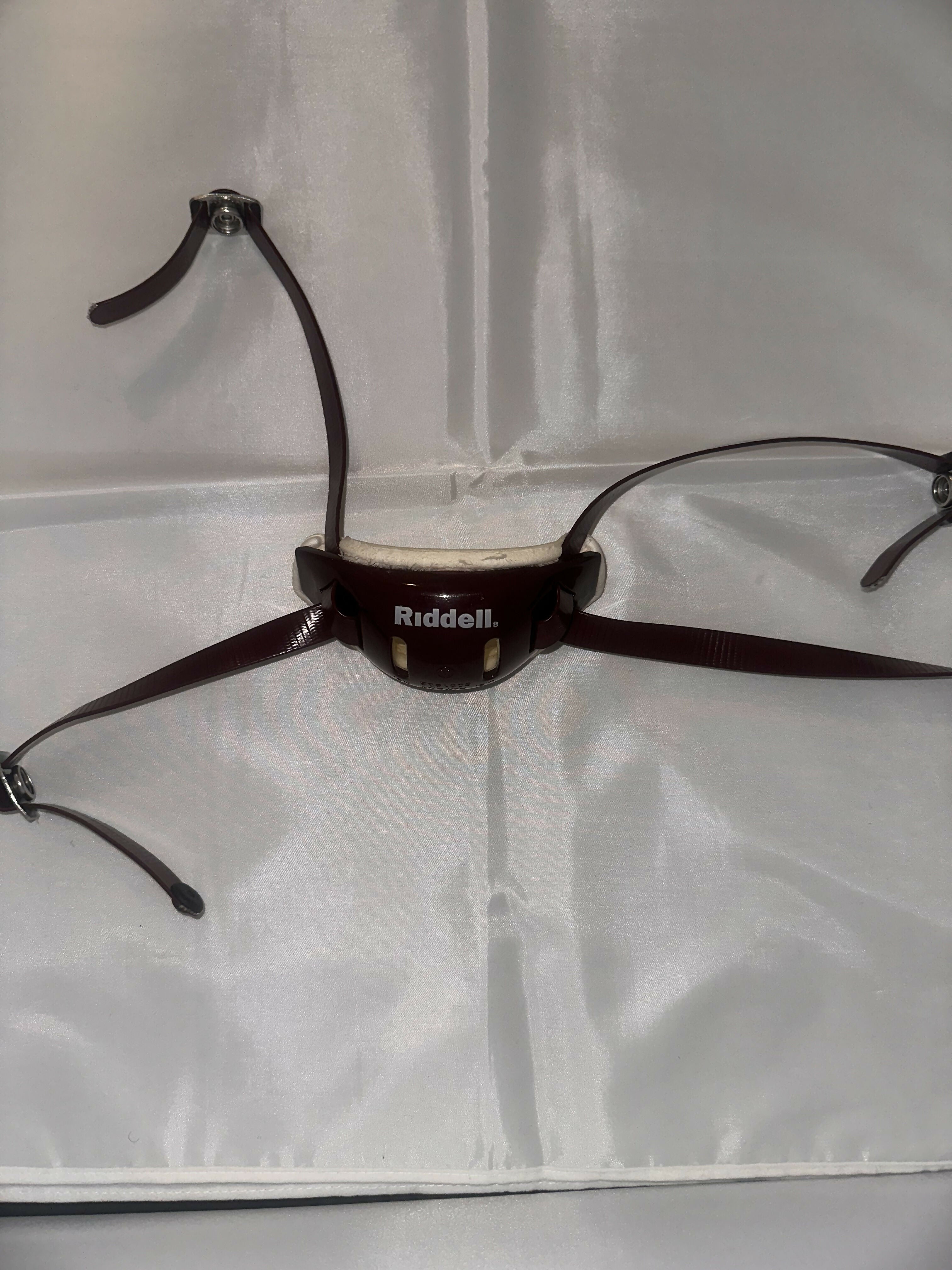 Riddell Chinstrap - Maroon – Locker Exchange